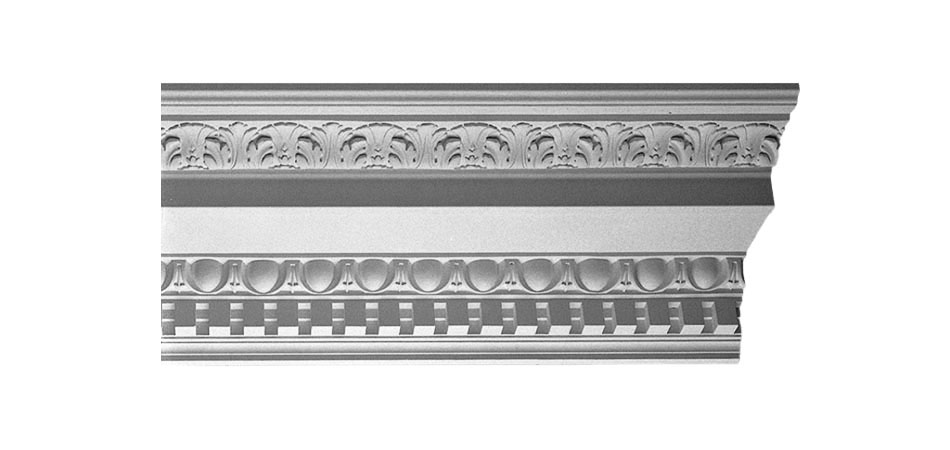 Corniche ornementee plafond D899 platre - Staff Decor